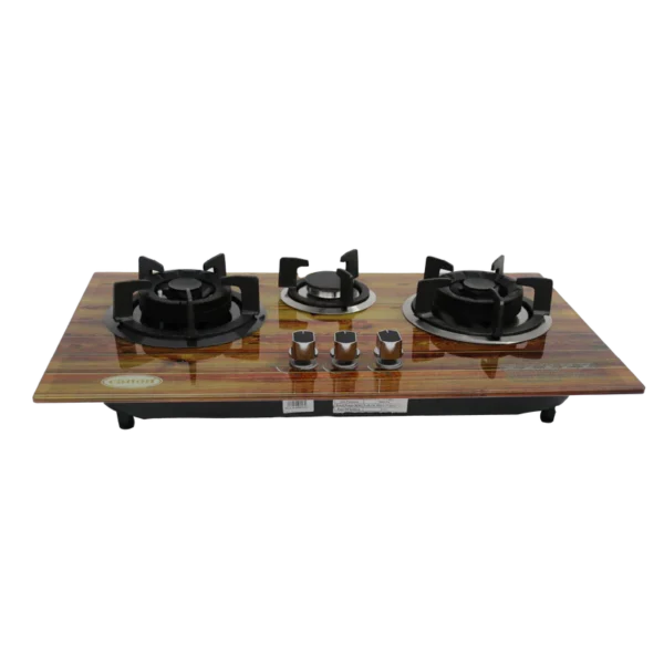 Canon 3 Burners Glass Top Gas Kitchen Hob CA-2421 | Imtiaz Store